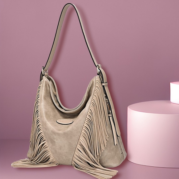 OUKUPA | Bags | Beautiful Hobo Fringe Bag | Poshmark